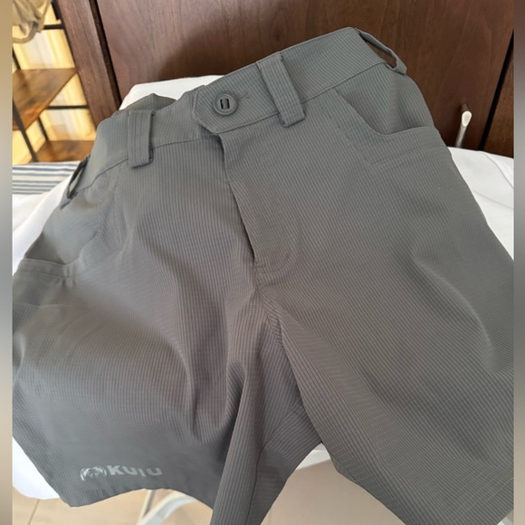 KUIU | Shorts | Kuiu Tiburon Gray Flat Front Shorts Nwot | Poshmark
